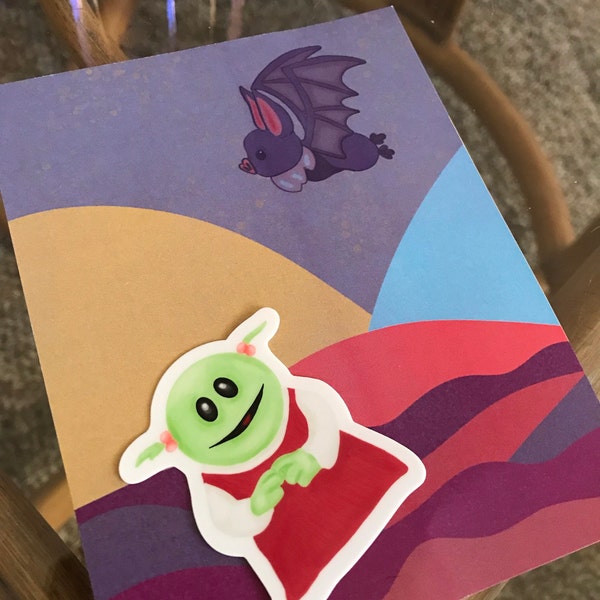 Blueberry Clay Critter, Polymer Clay Creature, Glass Eyes, Cute ...