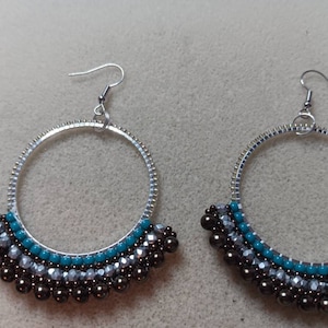 Beading Tutorial Bracelet, Ginko Bead Pattern, Bead Tutorial, Bead ...