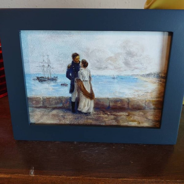 Persuasion: Captain Wentworth and Anne Elliot Fine Art Print | Jane ...