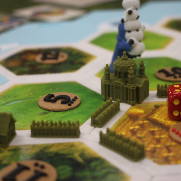 Civilizations for Catan Board Game | Replacement Player Sets | Settlers ...