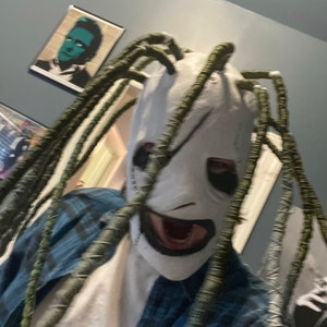 Slipknot Mask Corey Ghost Glow - Etsy