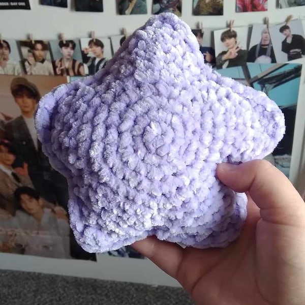 Star Pillow Plush Crochet PATTERN - Etsy