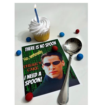 THERE is NO SPOON Binary Matrix. Matrix Resurrection Inspired, the ...