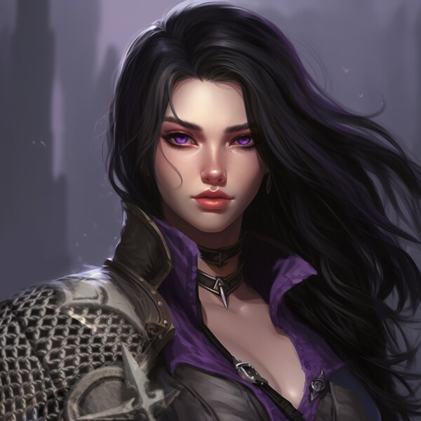 Custom Sci-fi Character Portrait, Sci-fi Character Commission ...