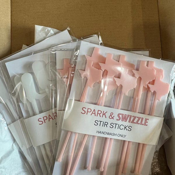 Custom Drink Stirrers | Swizzle Sticks | Personalized Cocktail Stirrers ...