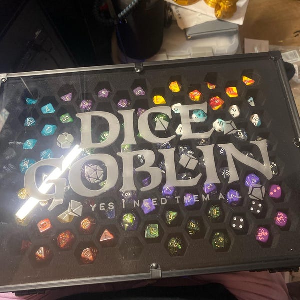 In Case of Dragons | Chest of Hoarding | 26 Set Capacity | Plexi Glass ...