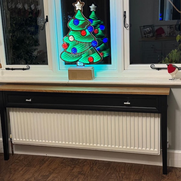 1000mm Tall Elegant Radiator Cover, Table Shelf, Console Table. - Etsy UK