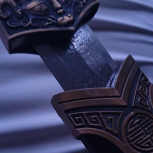 Ring-headed Tang Sword,samurai Sword Katana Real Samurai Sword Straight ...