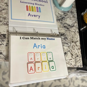 Preschool Learning Binder Ages 3-5 - Etsy