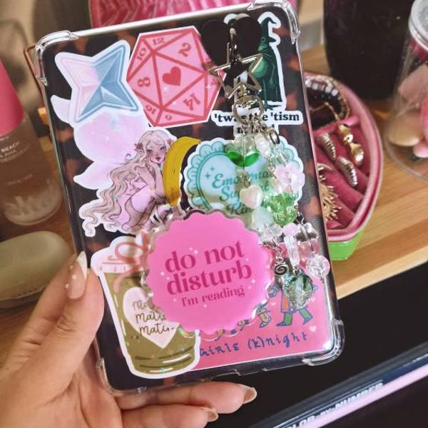 Pink Fairy Sparkle Vinyl Sticker, Cottagecore Coquette Decal - Etsy