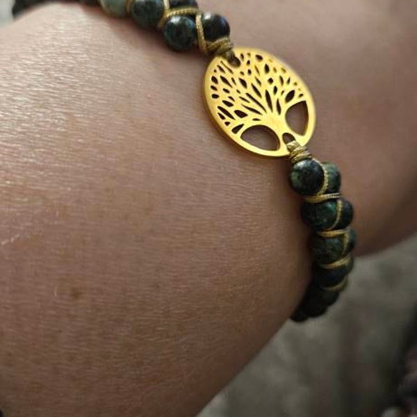 Tibetan Coconut Shell Bead Bracelet. Stunning Coconut Shell Beaded Men ...