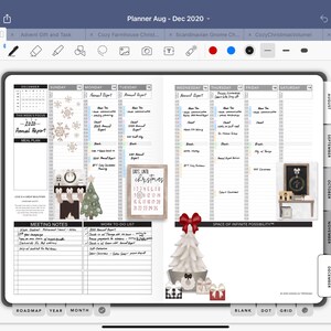 2021 Undated Digital Planner for Goodnotes Digital Planner | Etsy