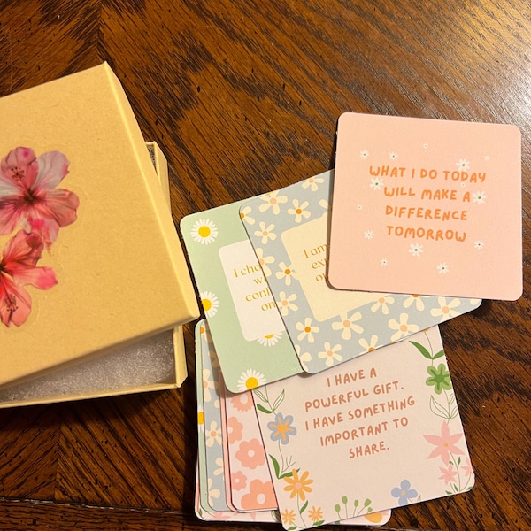 Teacher Affirmation Cards: Printable Positive Affirmations (digital ...