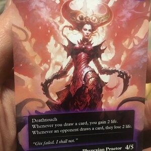 Wheel of Fortune 6 alternative Custom Art / No Foil Edh MTG Proxy - Etsy