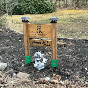 Personalized Driveway/entrance Signs, Made to Order - Etsy