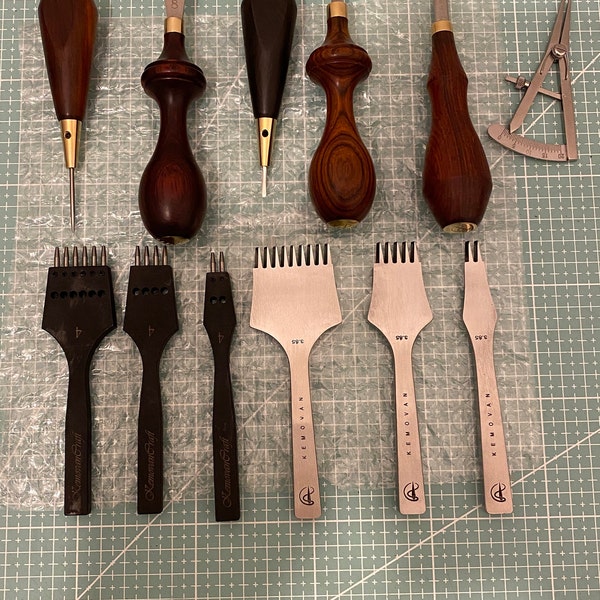 Leather Wide Skiver D2 Steel 6/8/10/12mm Skiving Tool for Leather Craft ...