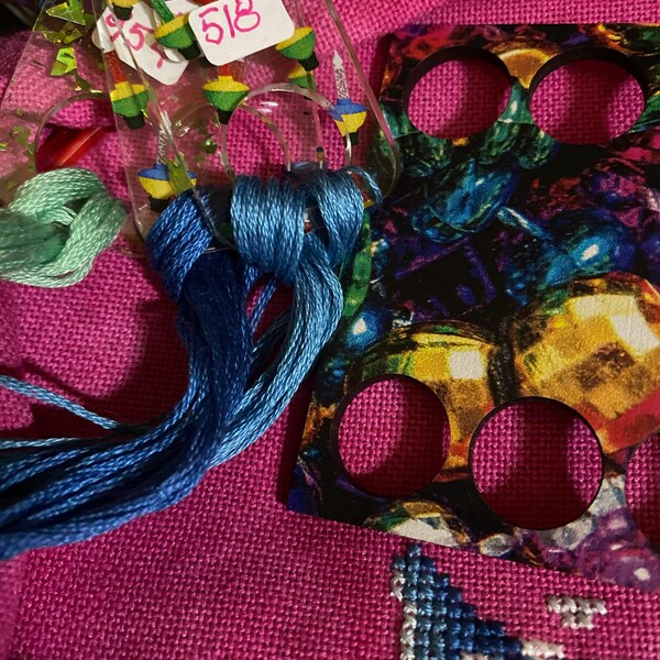 Rectangular Clear Acrylic Thread Drops - Etsy