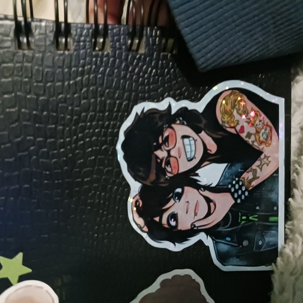 Jake and Johnnie Stickers!!! - Etsy