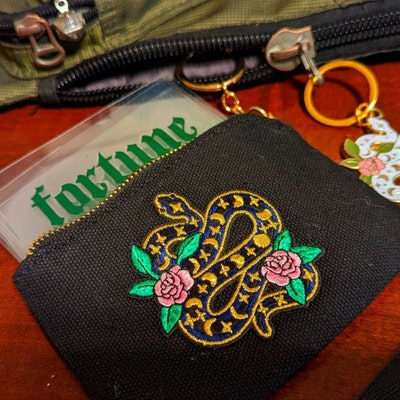 Keychain Wallet Cute Wallet Custom Personalized W/choice - Etsy