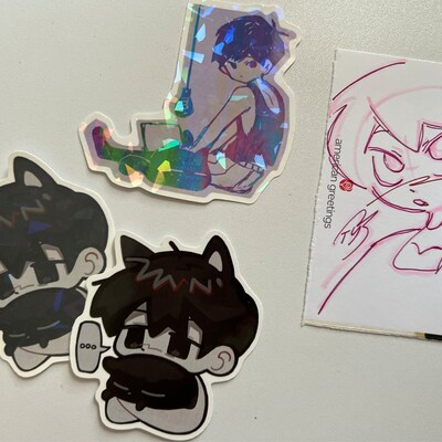 Holo Rpgmakerhorror Pet Charms Omori, Mogeko Castle, End Roll, Ib - Etsy