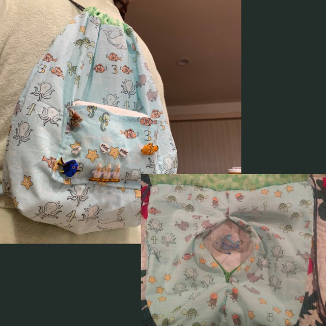 iThinksew - Patterns and More - Lionel Drawstring Backpack PDF Pattern