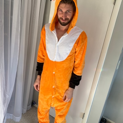 Fox Onesie, Fox Pajamas, Fox Onesie Adult, Kigurumi, Winter Pajamas ...