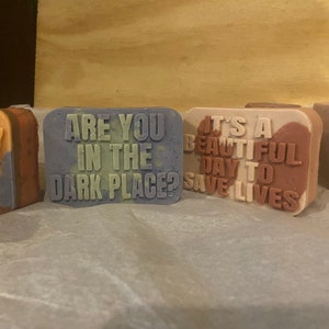 NOPE Soap Bar Embossed Handmade, Vegetable Based, Paraben Free ...
