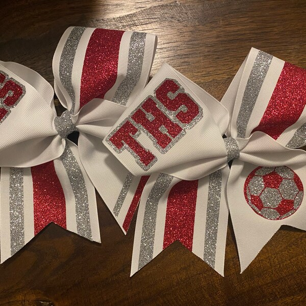 Cheer Bow/ Megaphone Cheer Bow / Team Cheer Bows/ Logo Cheer Bow ...