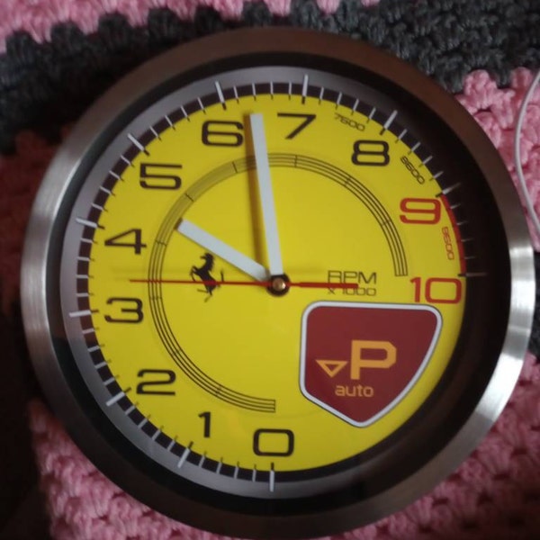 Lamborghini Countach Speedometer Wall Clock Tachometer Garage ...