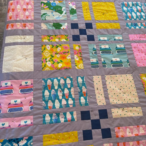 Stay Square PDF Digital Quilt Pattern by Pieced Just Sew, Layer Cake or ...