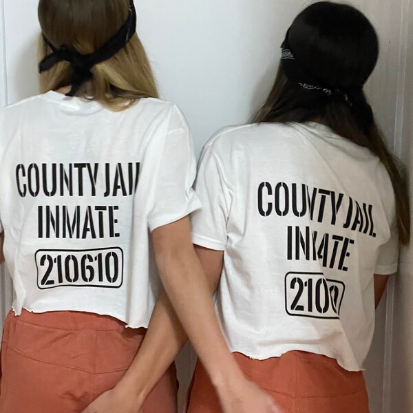County Jail Inmate Svg and Png | Lazy Costume Inmate Svg | Instant ...