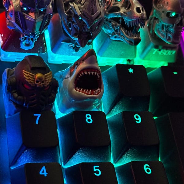 Anime Keycaps - Hand Painted, Cute Keycap Designs, Cherry MX - Etsy