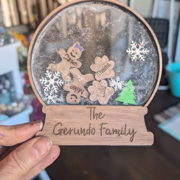 Personalized Christmas Ornament 4D Cut File Svg, Christmas Movie ...