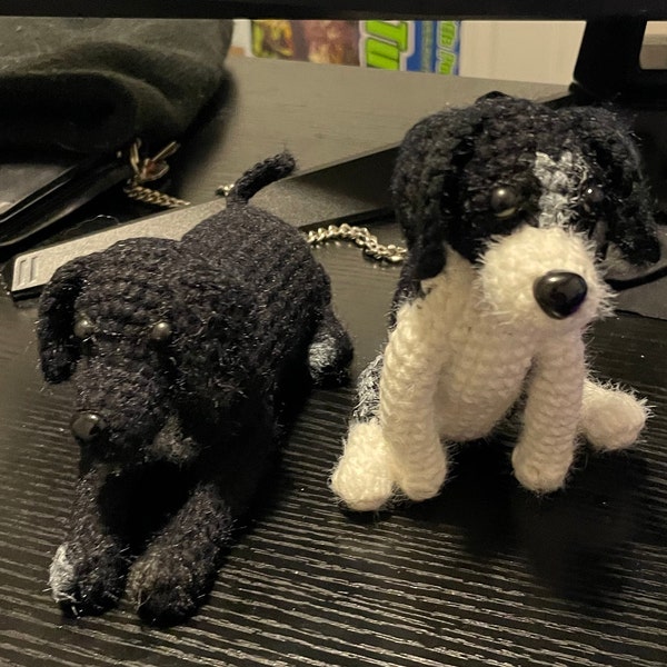 Custom Stuffed Dog, Custom Dog Plush, Custom Crochet Dog, Dog Replica ...