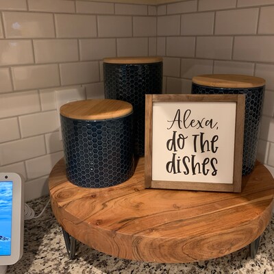 Alexa Cook Dinner Sign / Kitchen Sign / / Funny Sign / Kitchen Decor ...