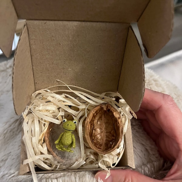 Micro Crochet Amigurumi Realistic Lemur Art, Mini Micro Animals Lemur ...