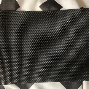 Black Mesh Fabric Mask Eye Covers Costume Eye Blackout Mesh - Etsy