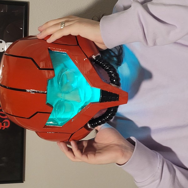 Metroid Prime Samus Helmet LED Lightup With Multiple Color Options and ...