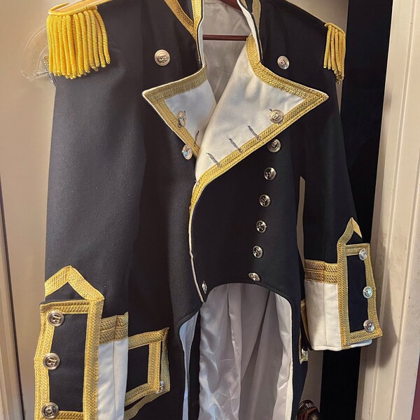 Royal Navy Bullion Anchor and Crown Captain Epaulette Regulations of of ...