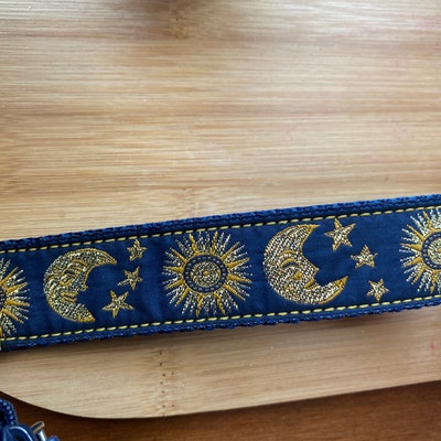 Sun and Moon Key Fob, With Brass Plated Hardware - Etsy