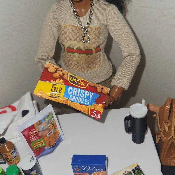 Miniature 1:6 Cooking Oils Mini Olive Oil Miniature Cooking Dollhouse ...