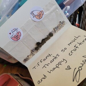 Knitting Notions Box Travel/mini Accessories Pink Rib | Etsy