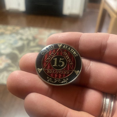 NA 20 Year Gold, Purple Color Plated-medallion, Narcotics Anonymous ...