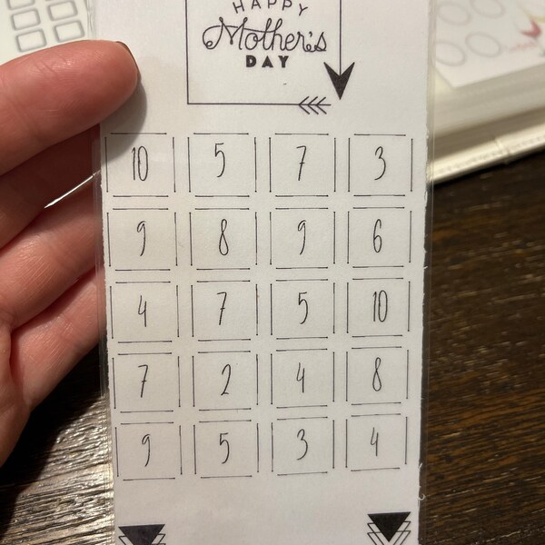 Mothers Day Challenge - Fits A6 - Etsy