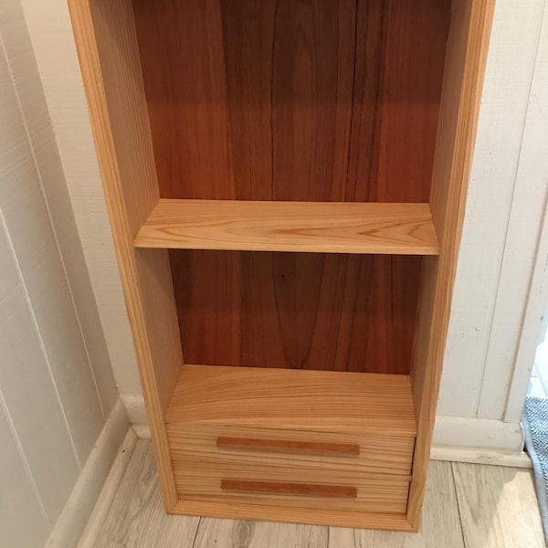 Handcrafted Cypress and Mahogany Wood Drawer - Single Drawer Box - Wood ...