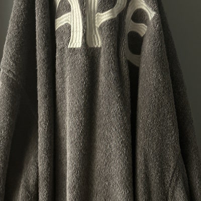 Custom Robes Hooded, Customized Bathrobes, Fleece Warm Kimono, Winter ...