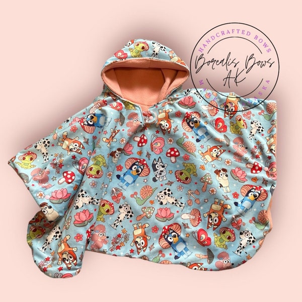 Rectangular Poncho PDF PATTERN + Video Tutorial Diy-carseat Poncho ...
