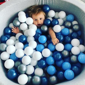 Ball Pit 200 Balls of Your Choice Included Gray | Etsy