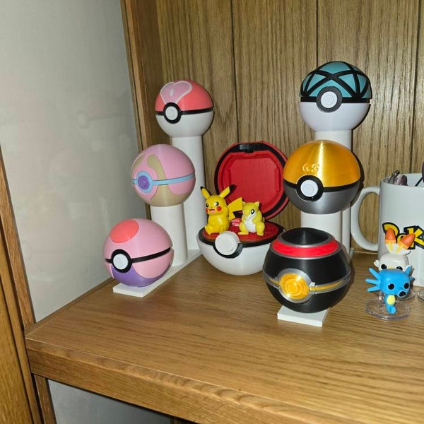 Pokeball Display Stand - Etsy