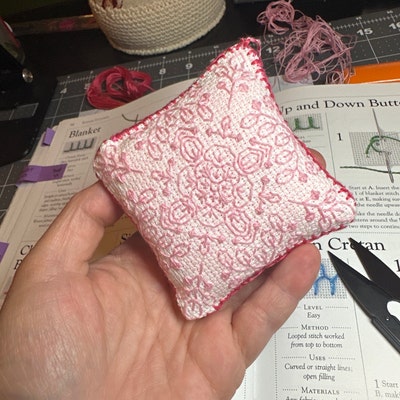 Log Cabin Blackwork Sampler Pattern - Etsy